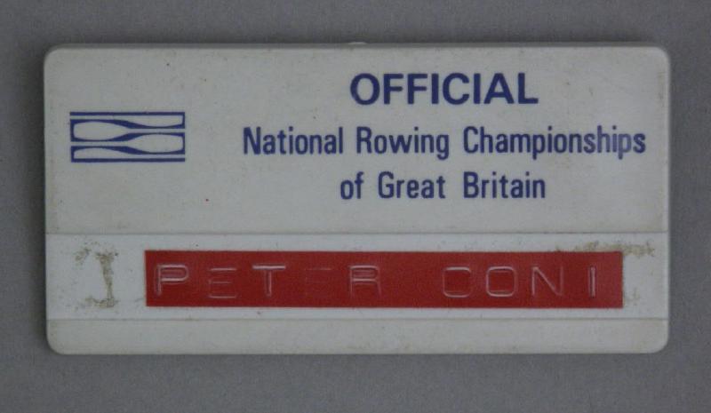 name badge | River & Rowing Museum