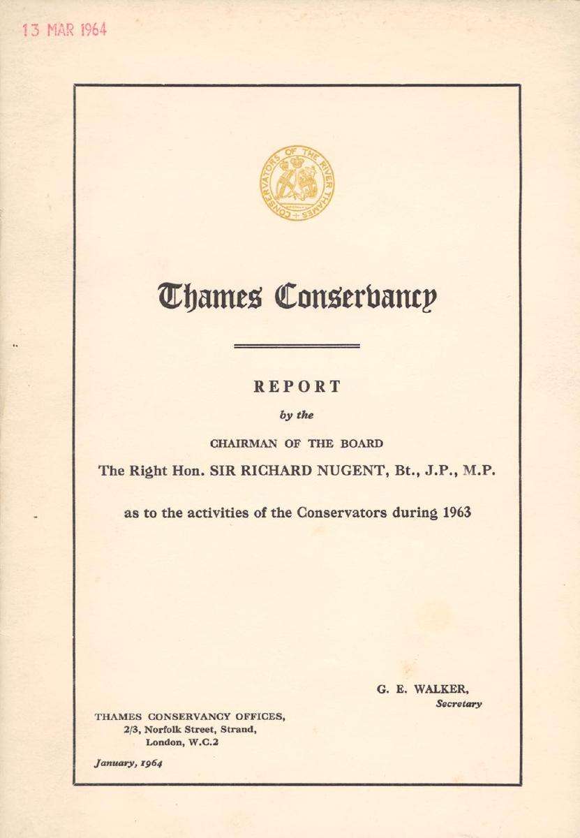 thames conservancy report | River & Rowing Museum